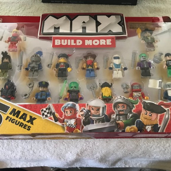 max build | Toys | Max Build More 5 Pc Figurine Set | Poshmark